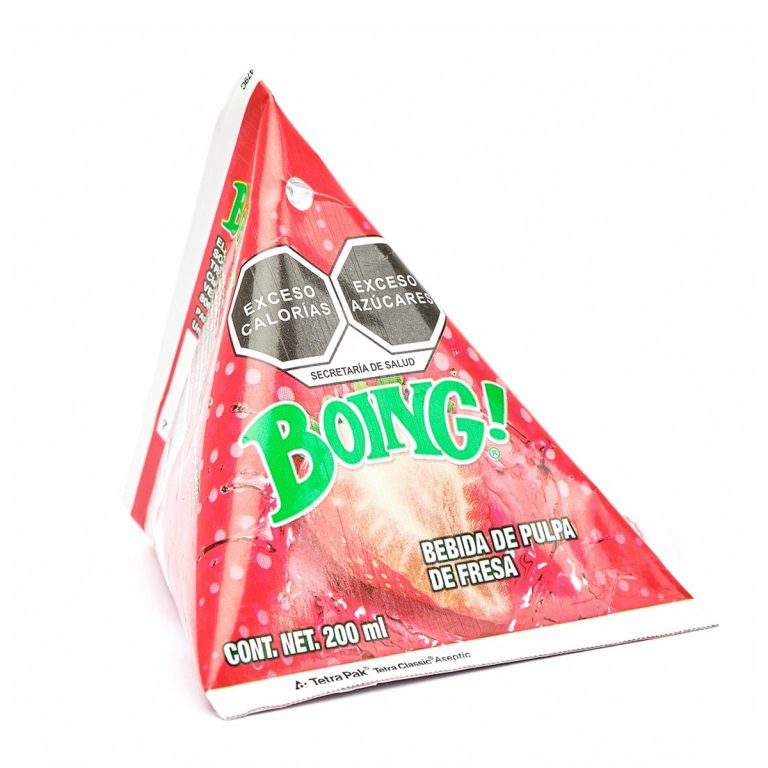 Boing de Fresa de 200 ml – María la Bonita ¡Cómo se Extraña México!