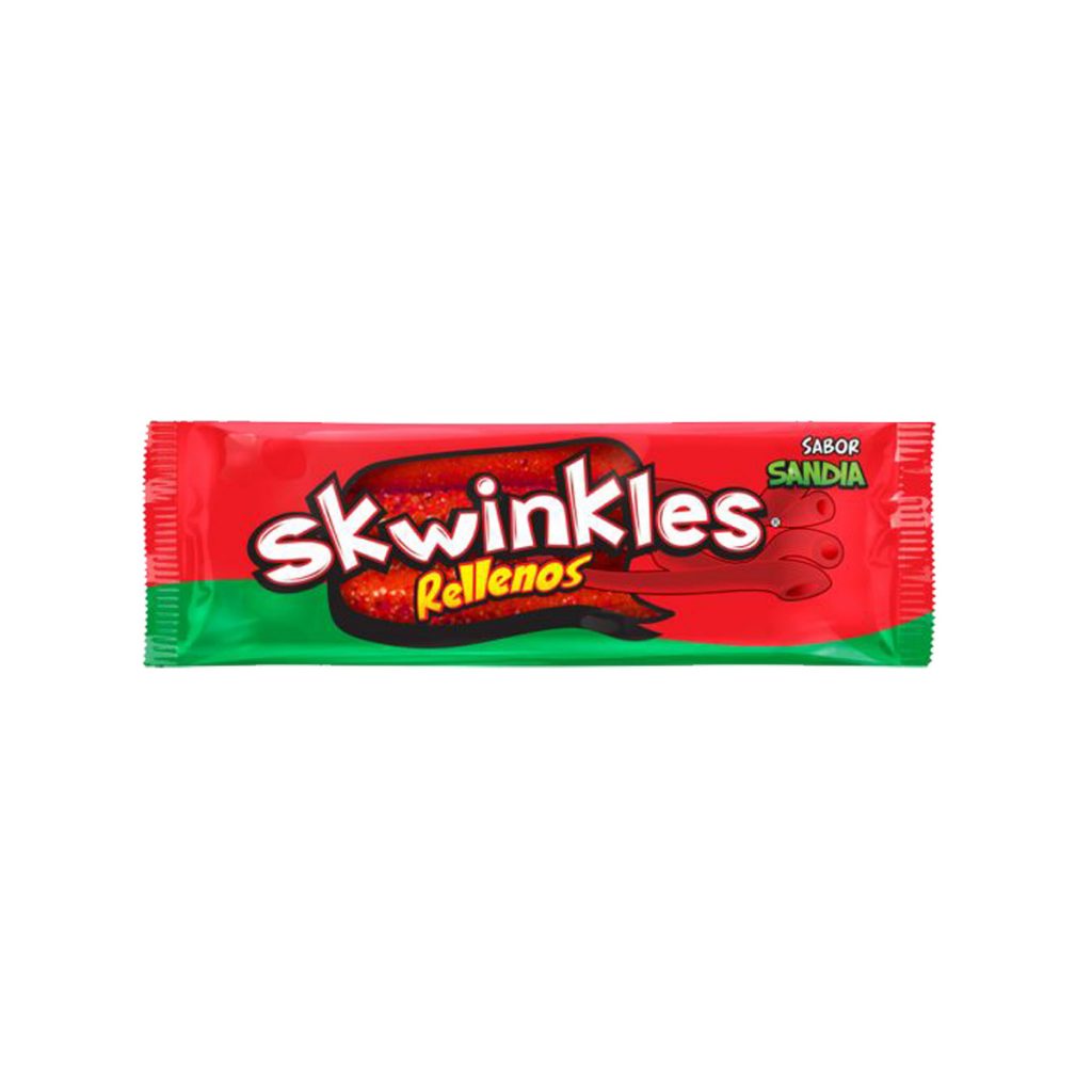 Skwinkles Rellenos Sandía 19,5 g – María la Bonita ¡Cómo se Extraña México!