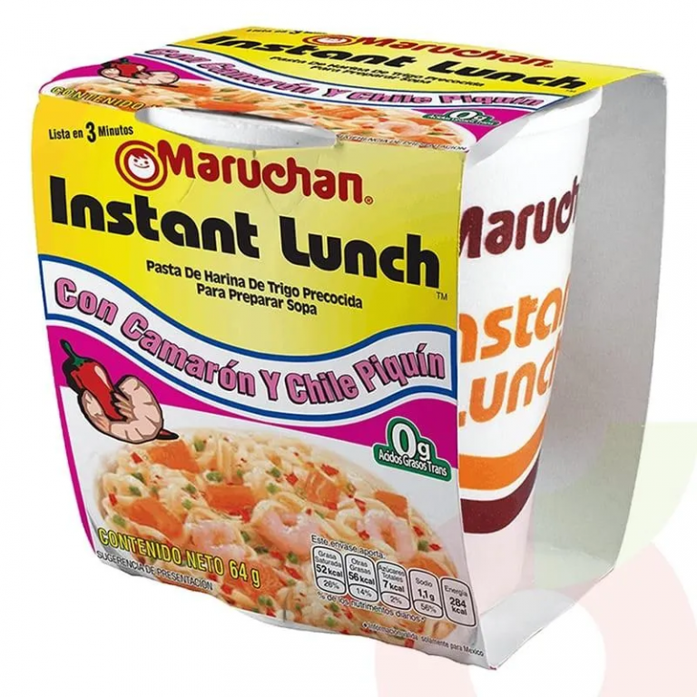 Sopa Instantánea Maruchan Con Camarón con Chile Piquín 64 g – María la ...